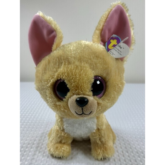 Ty | Toys | Ty Beanie Boos Nacho Chihuahua Dog Plush 22 Yellow Pink ...